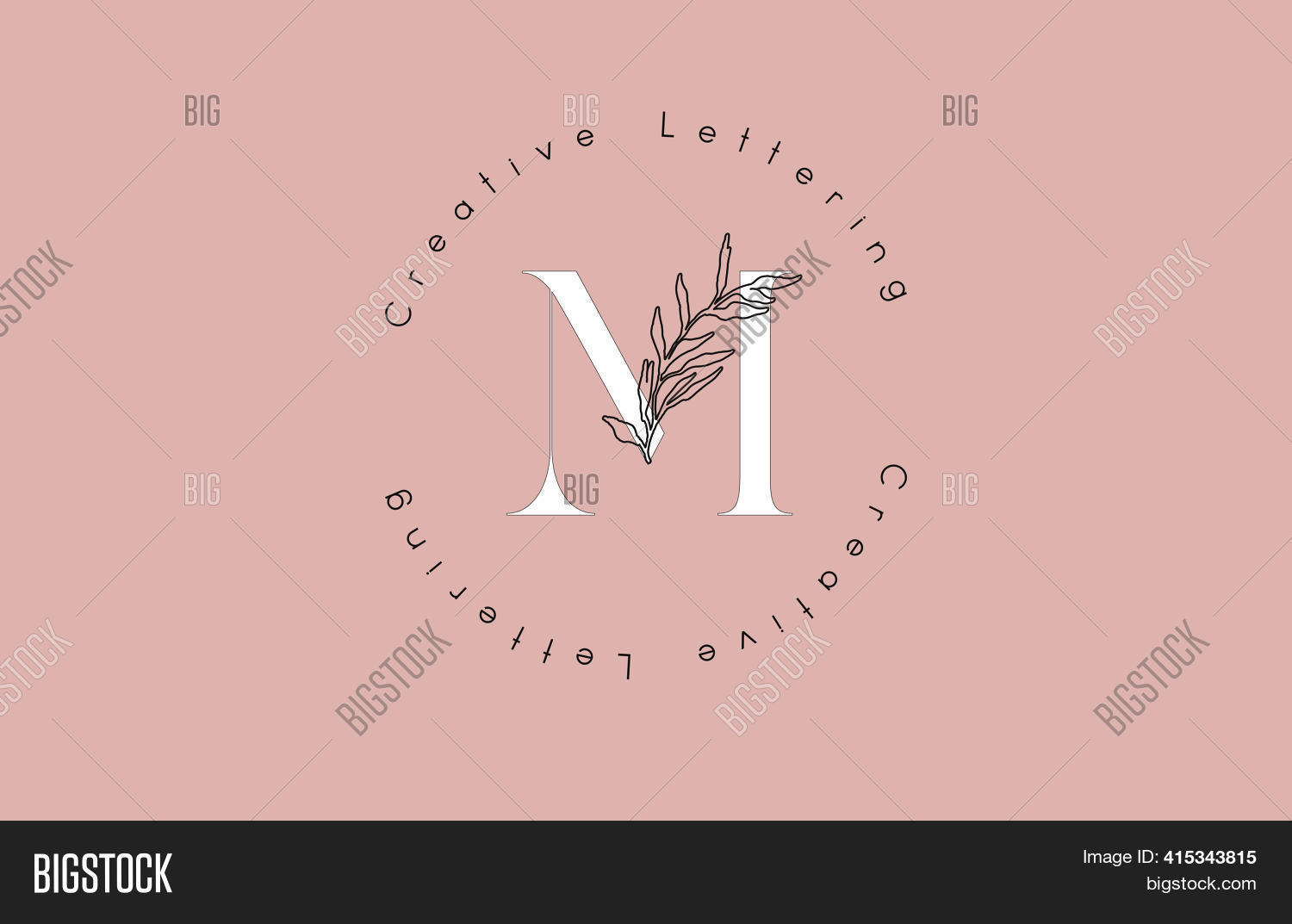 White Letter M Logo Vector & Photo (Free Trial) | Bigstock