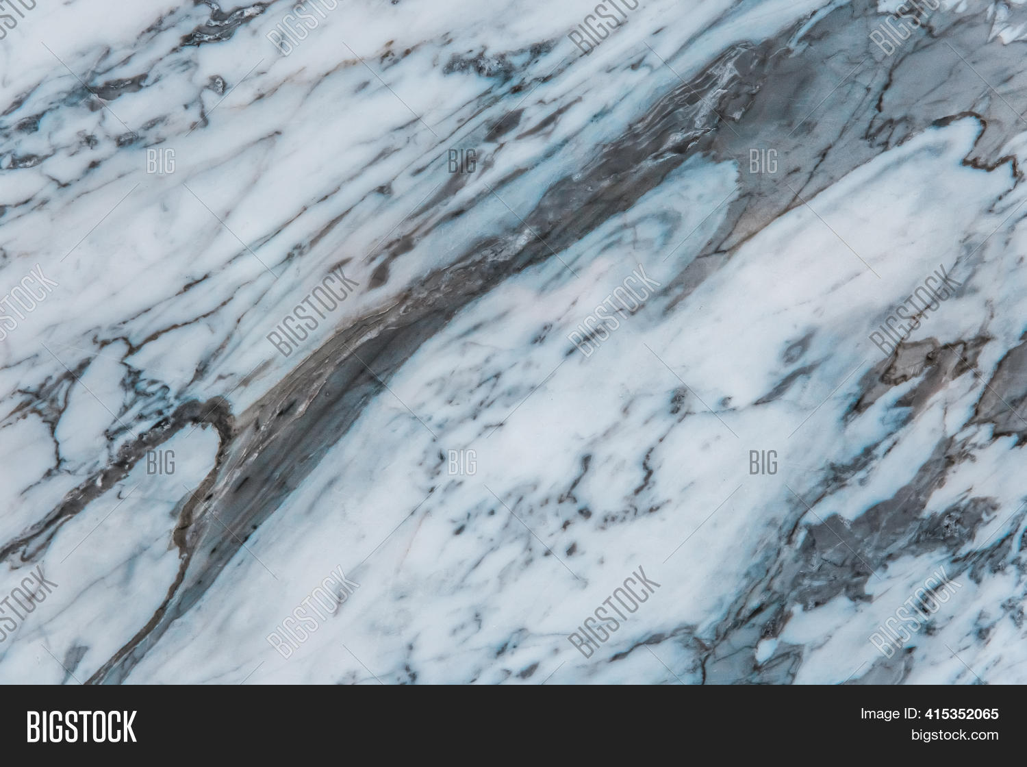 Blue White Marble Slab Image & Photo (Free Trial) | Bigstock