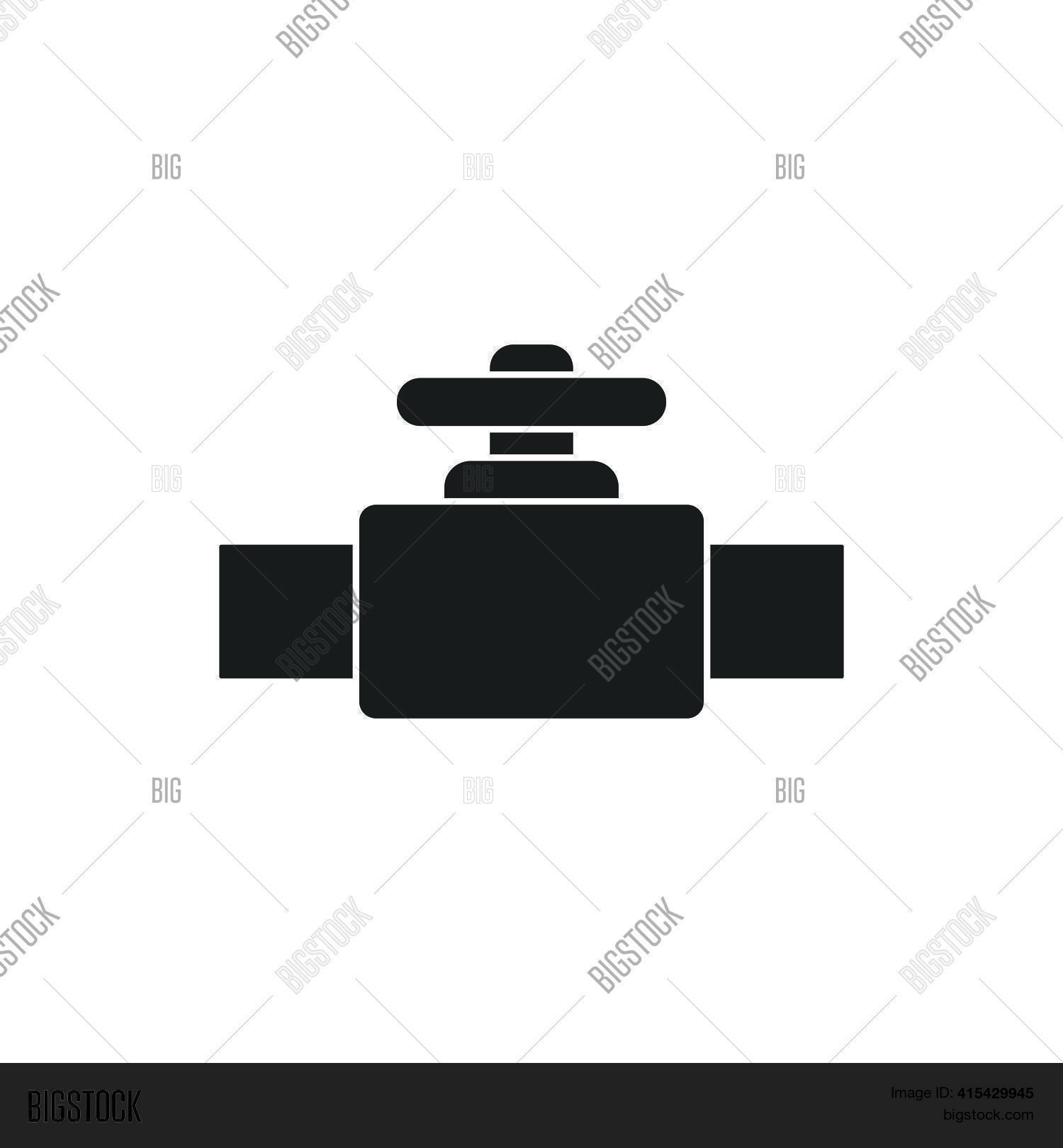 Pipe Valve Icon. Vector & Photo (Free Trial) | Bigstock