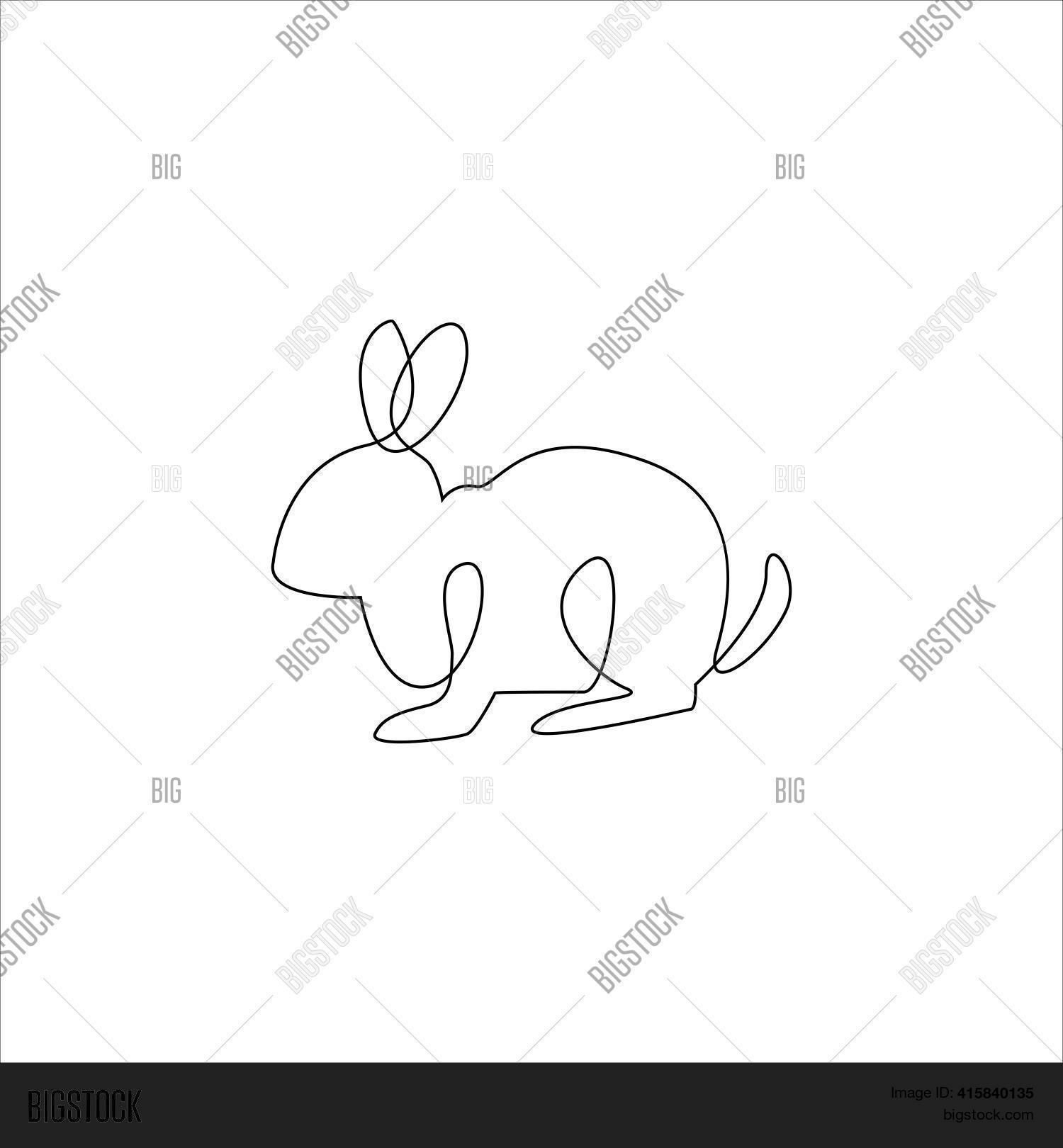 Minimalist One Line Vector & Photo (Free Trial) | Bigstock