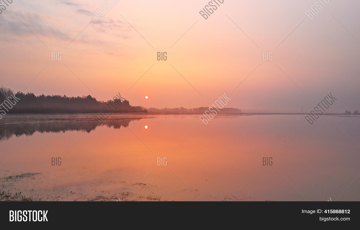 Sunrise Spring Melting Image & Photo (Free Trial) | Bigstock