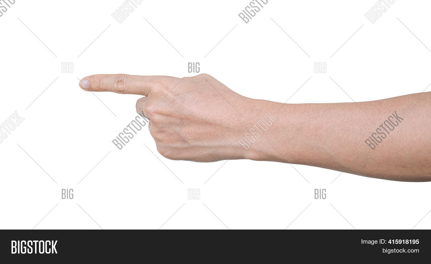 Man Hand Pointing Image & Photo (Free Trial) | Bigstock