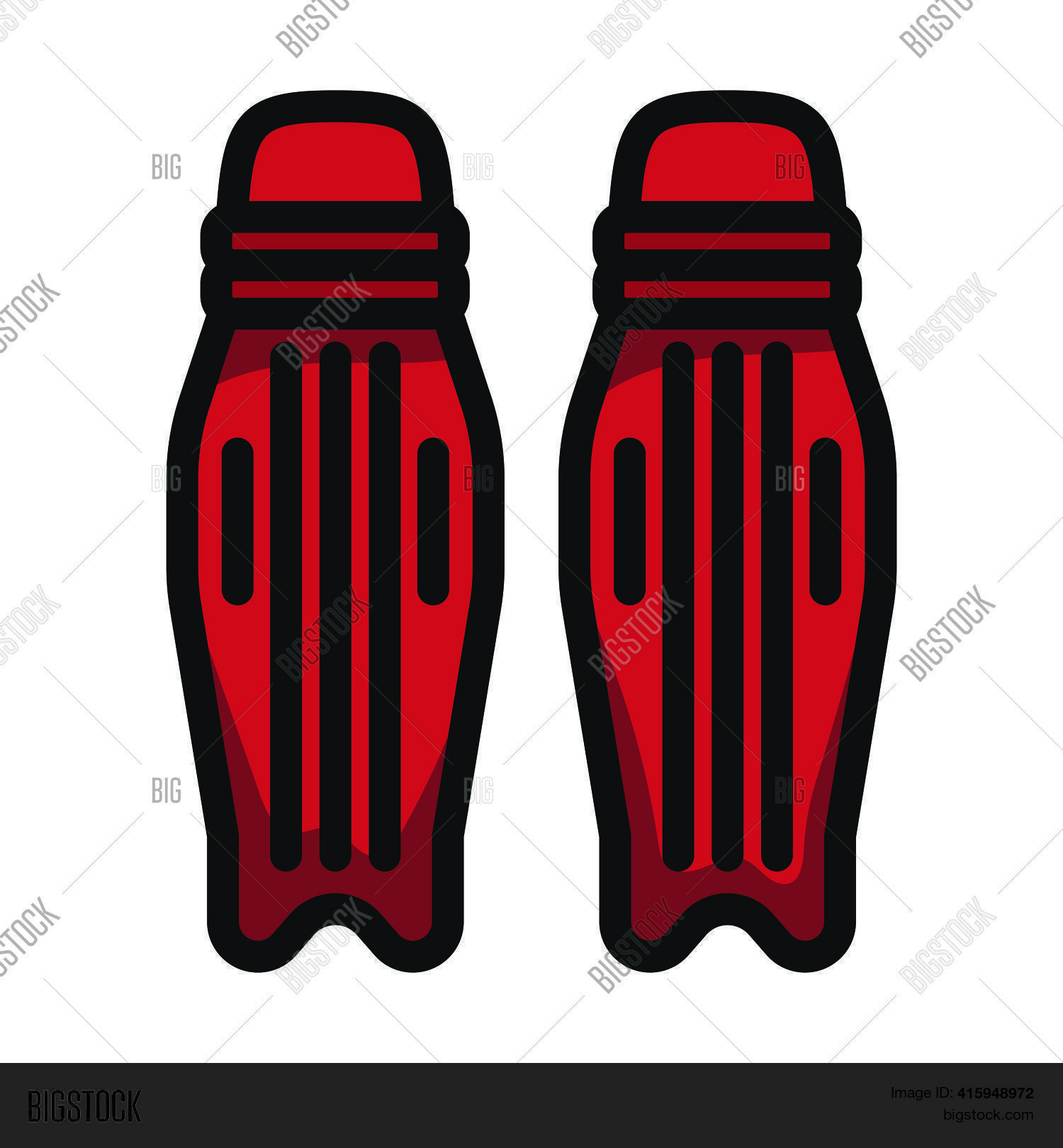 Cricket Leg Vector & Photo (Free Trial) | Bigstock