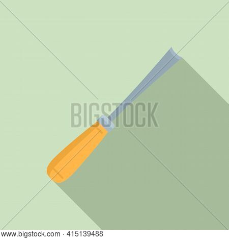 Round Chisel Icon. Vector & Photo (Free Trial) | Bigstock