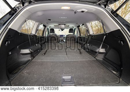 Rear View Open Car Image & Photo (Free Trial) | Bigstock