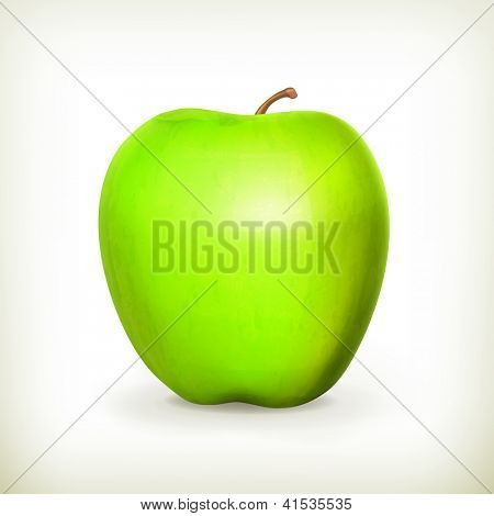Green Apple, Bitmap Image & Photo (Free Trial) | Bigstock
