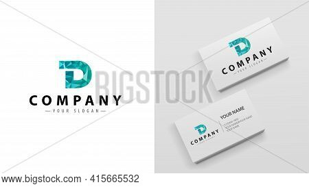 Logo Polygon Letter D Vector & Photo (Free Trial) | Bigstock