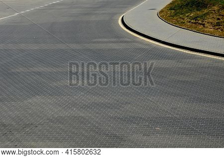 Road Surface Bend Image & Photo (Free Trial) | Bigstock