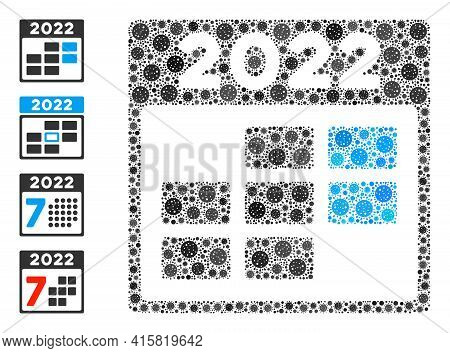 2022 Week Calendar Vector & Photo (Free Trial) | Bigstock