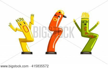 Dancing Inflatable Vector & Photo (Free Trial) | Bigstock