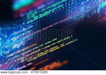 Programming Code Image & Photo (Free Trial) | Bigstock