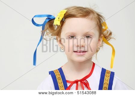 Little Girl Russian Image & Photo (Free Trial) | Bigstock