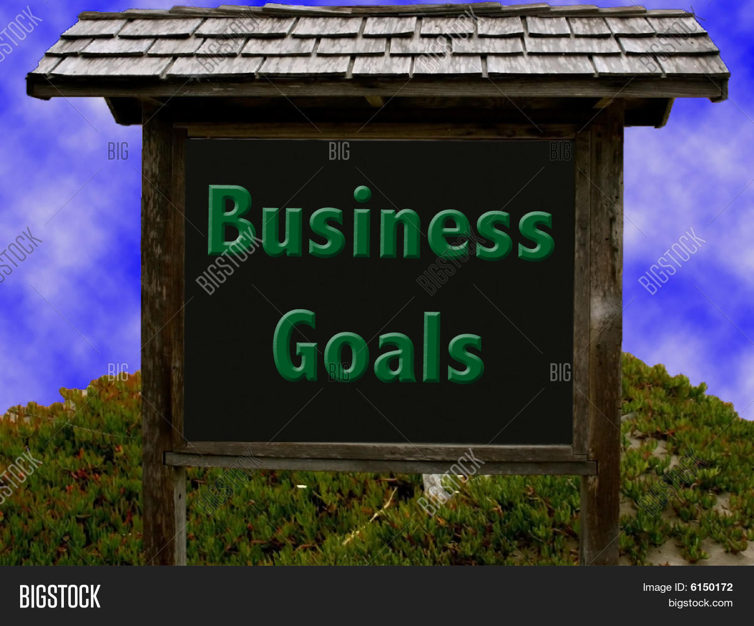 Business Goals Sign Image & Photo (Free Trial) | Bigstock