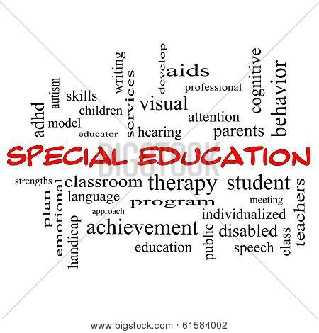 Special Education Word Image & Photo (Free Trial) | Bigstock