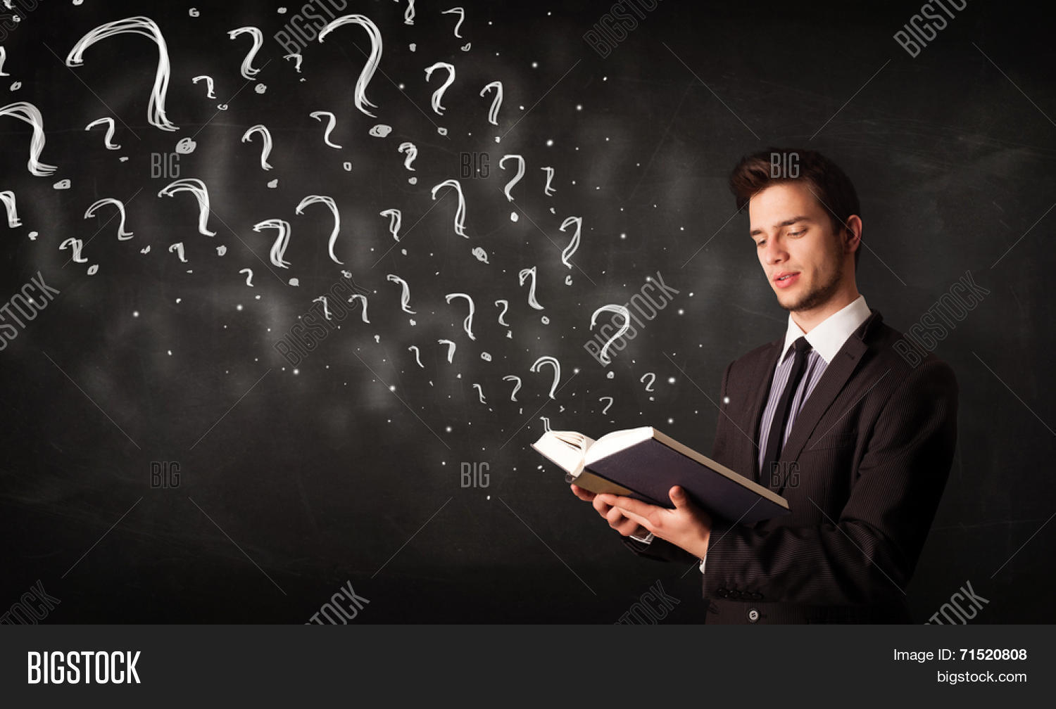 Confused Man Reading Image & Photo (Free Trial) | Bigstock