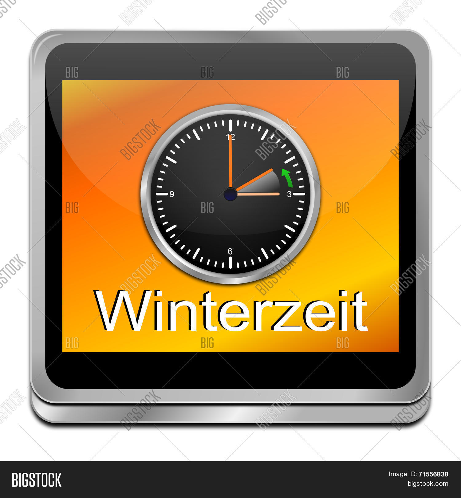 Winter Time Button Image & Photo (Free Trial) | Bigstock