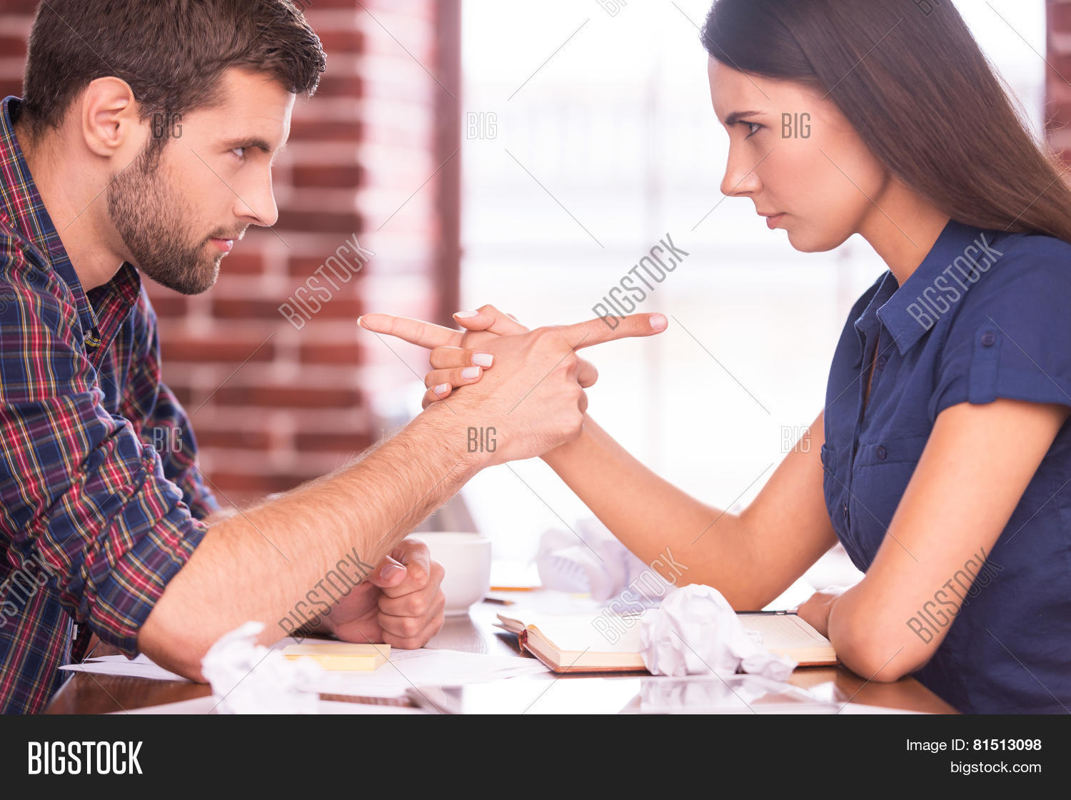 Blaming Each Other Image & Photo (Free Trial) | Bigstock