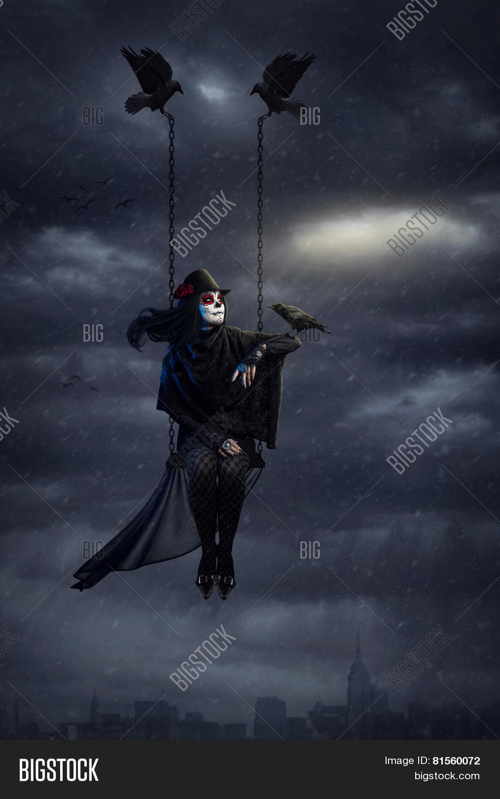 Dark Crow Queen Image & Photo (Free Trial) | Bigstock