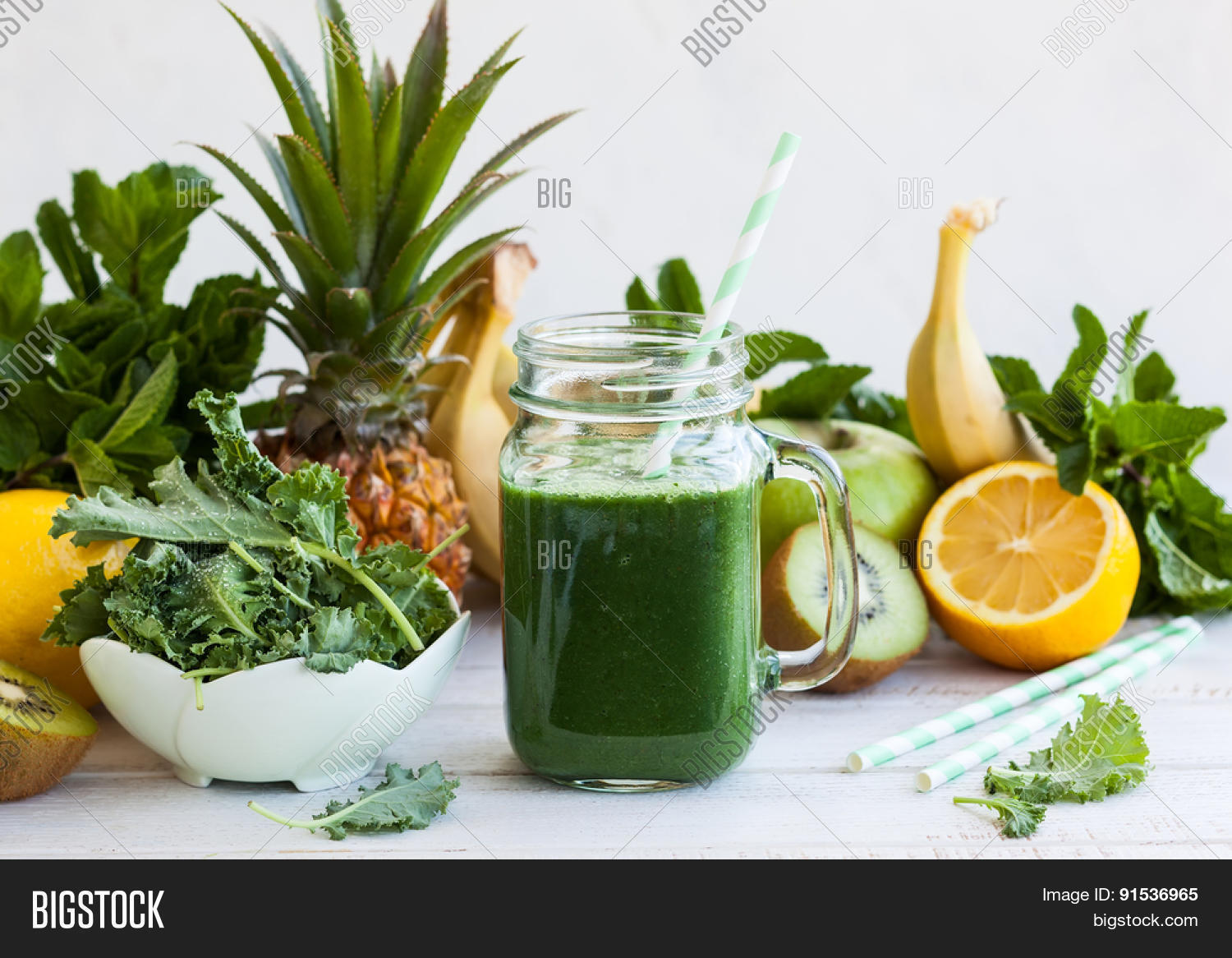 Fresh Kale Fruit Image & Photo (Free Trial) | Bigstock
