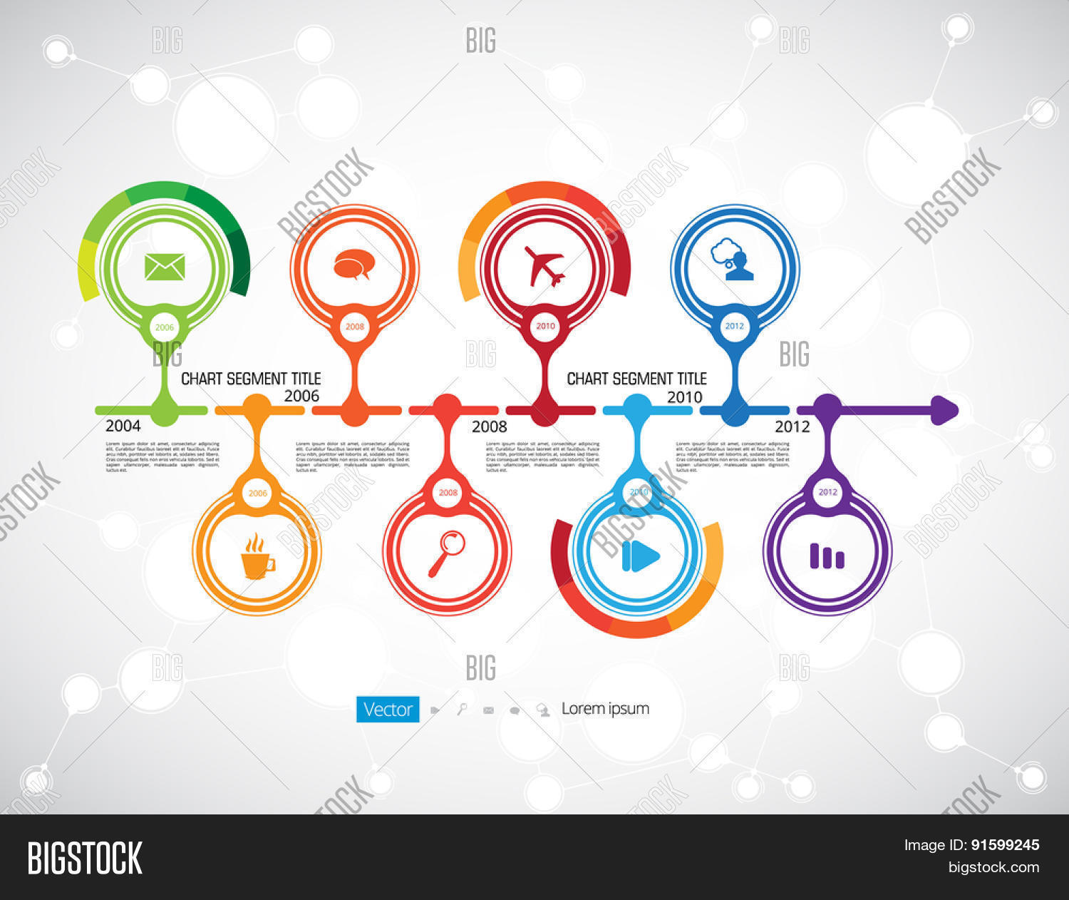 Timeline Infographics Vector & Photo (Free Trial) | Bigstock