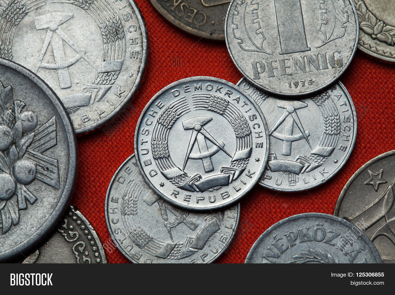 Imagen y foto Coins East Germany (prueba gratis) | Bigstock