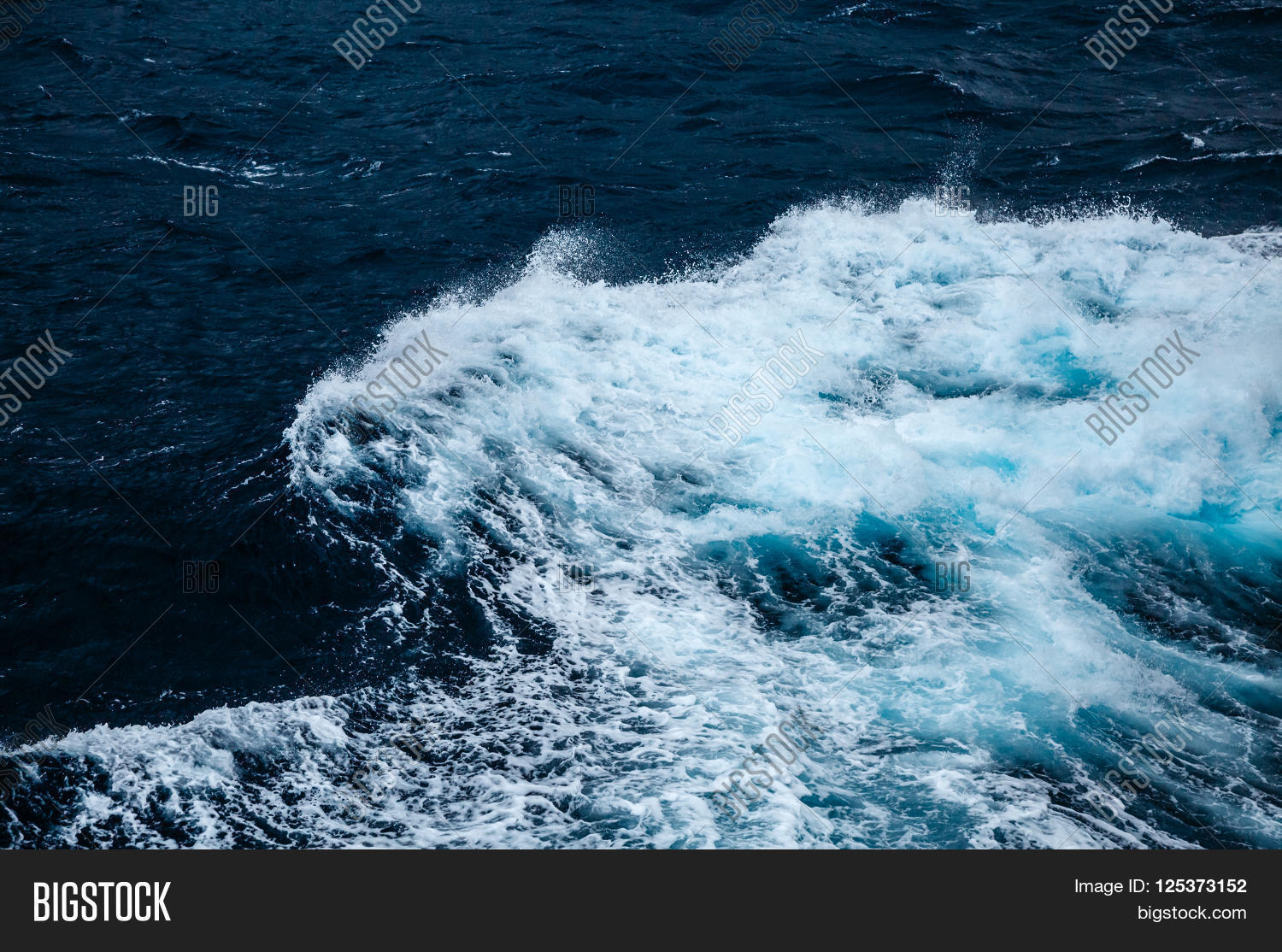 Rapid Sea While Image & Photo (Free Trial) | Bigstock