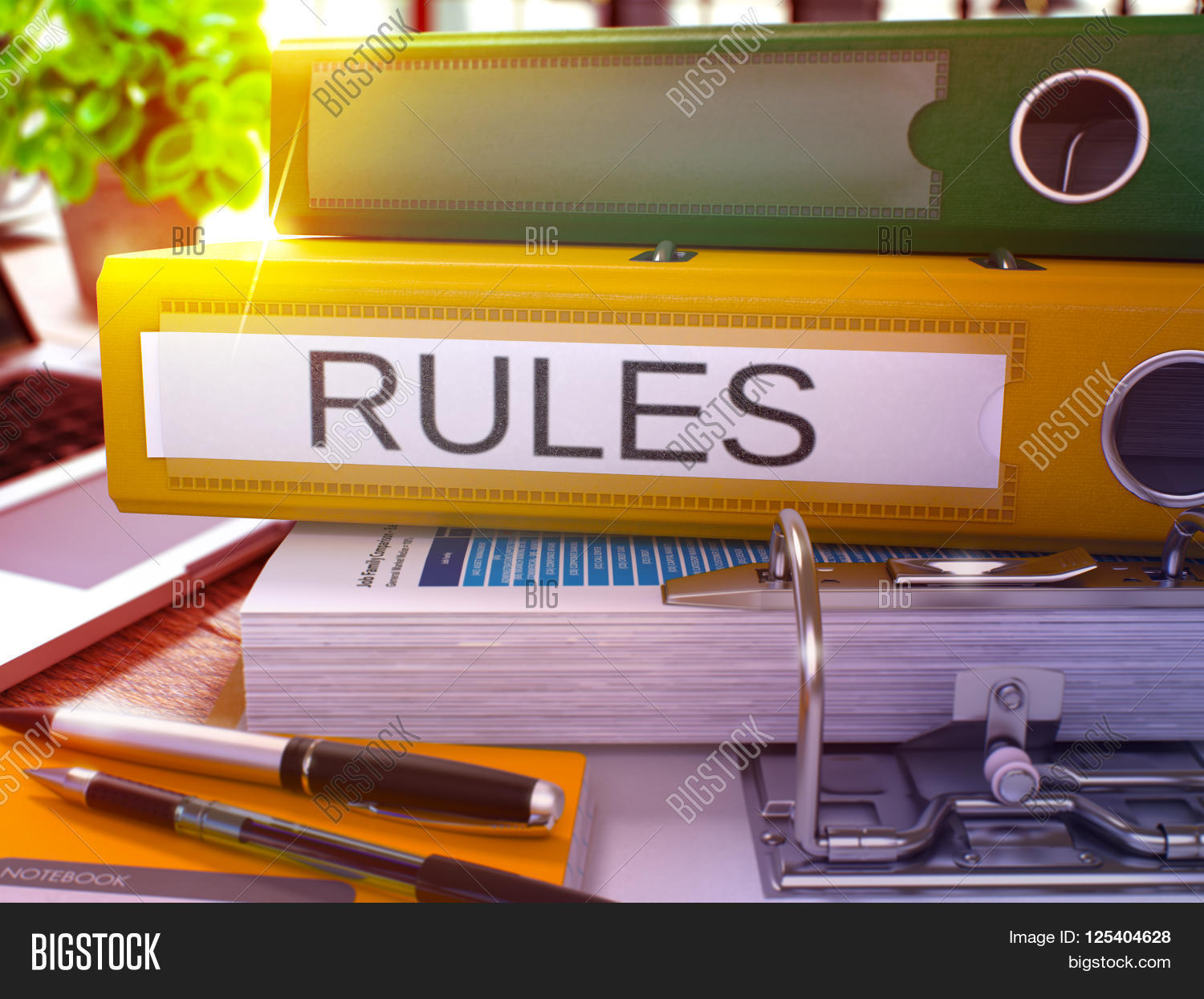 Rules - Yellow Office Image & Photo (Free Trial) | Bigstock
