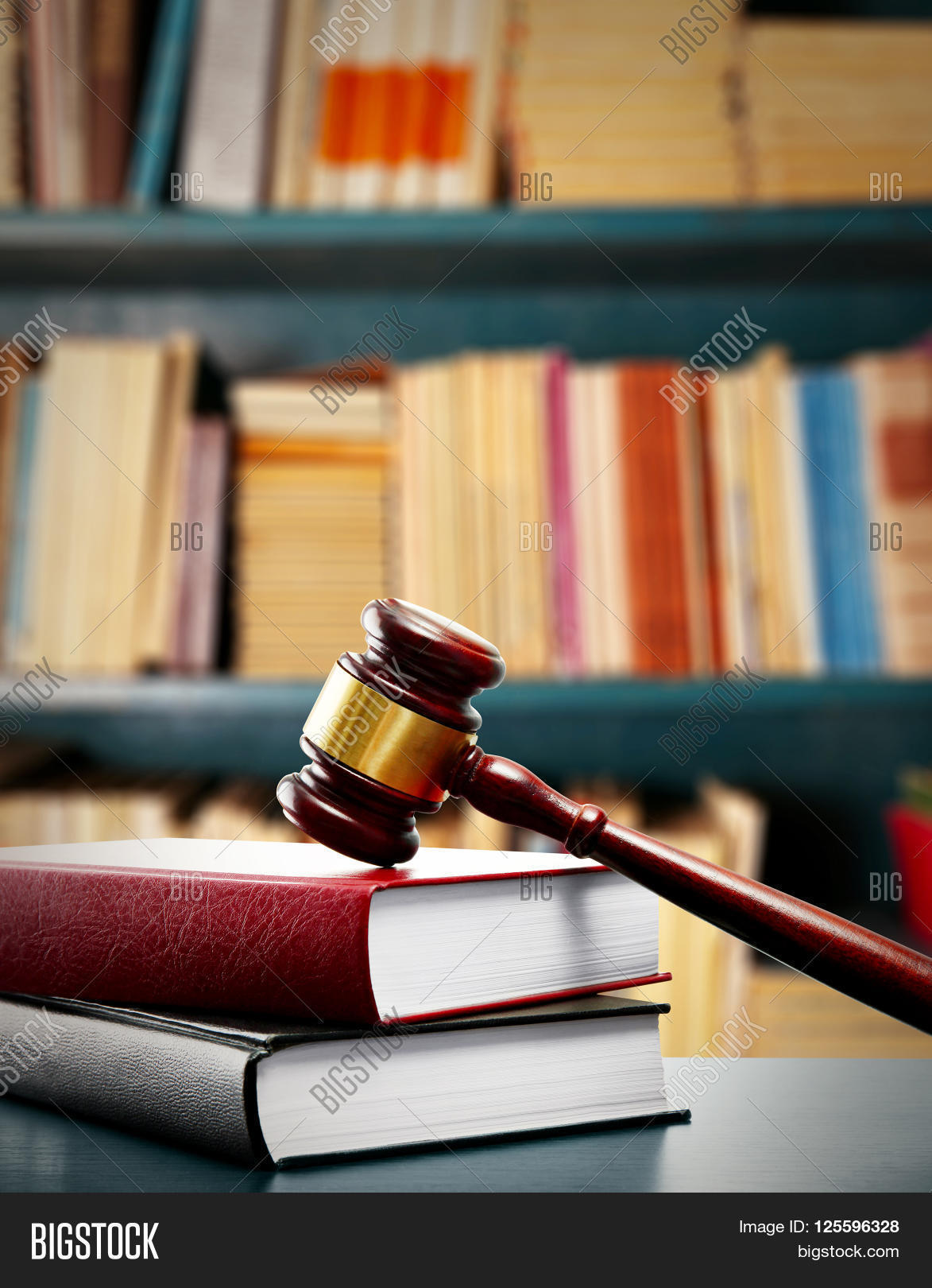 Judge Gavel Books On Image & Photo (Free Trial) | Bigstock