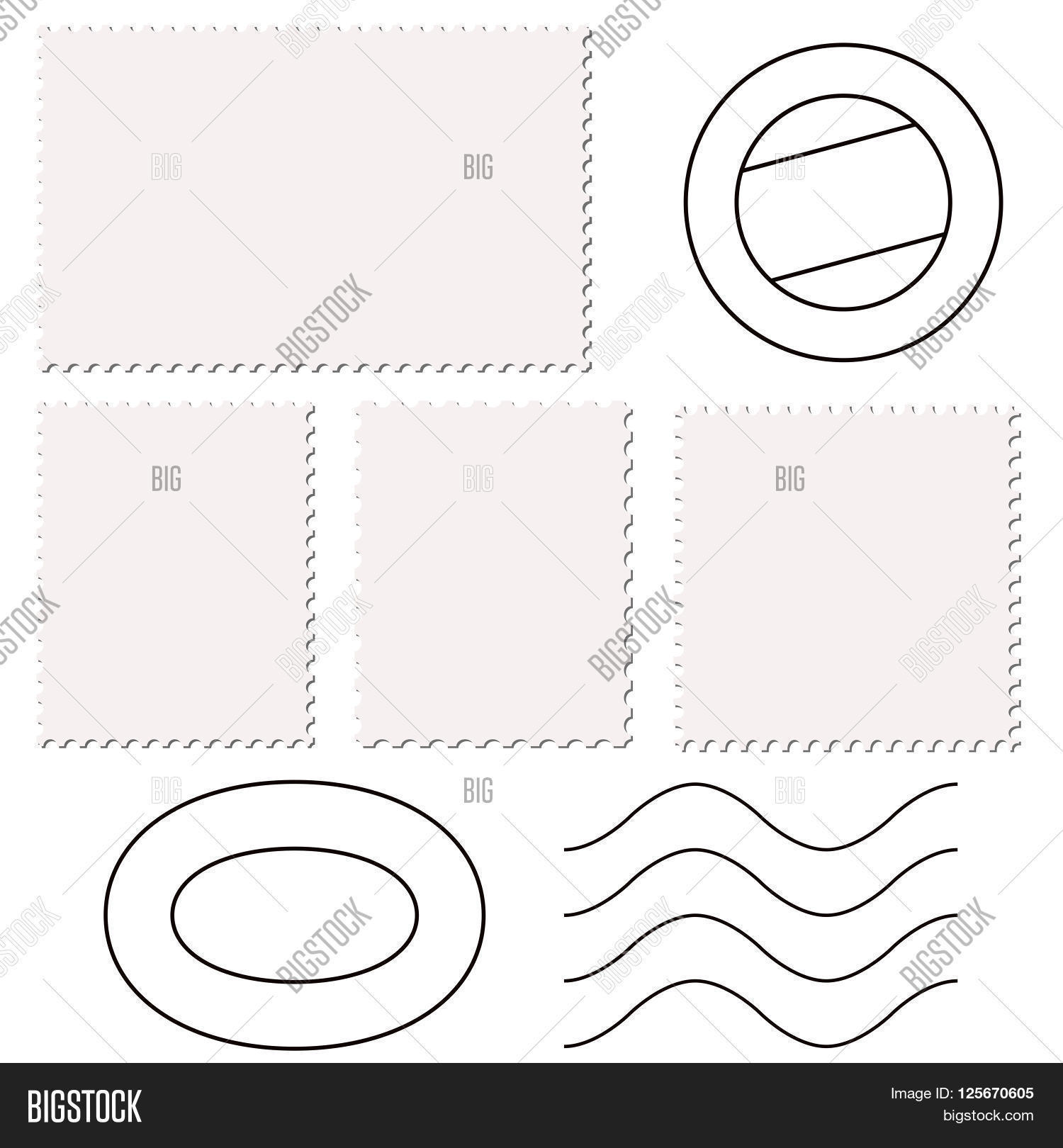 Stamps Post Marks Vector & Photo (Free Trial) | Bigstock
