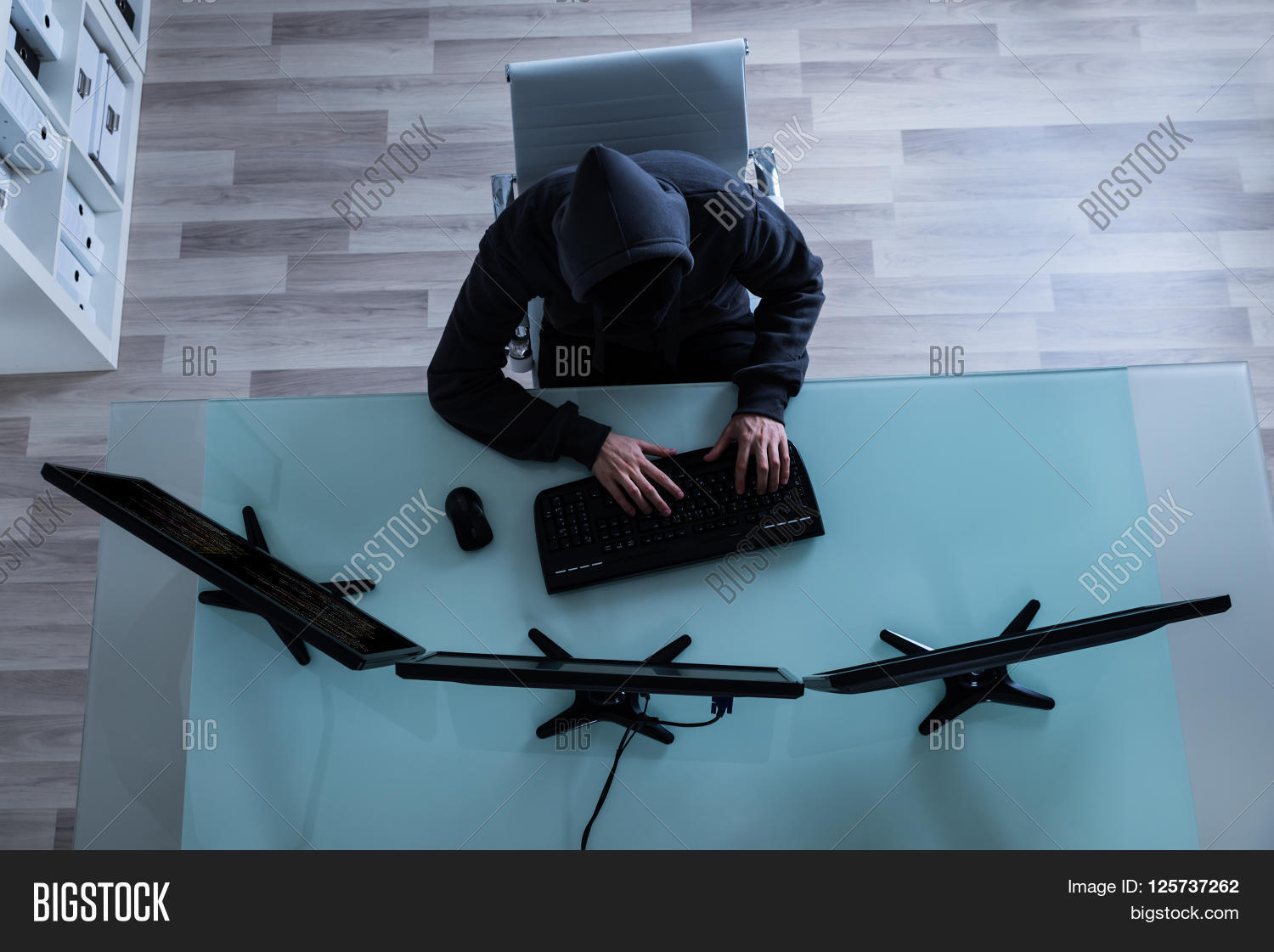 Hacker Stealing Image & Photo (Free Trial) | Bigstock