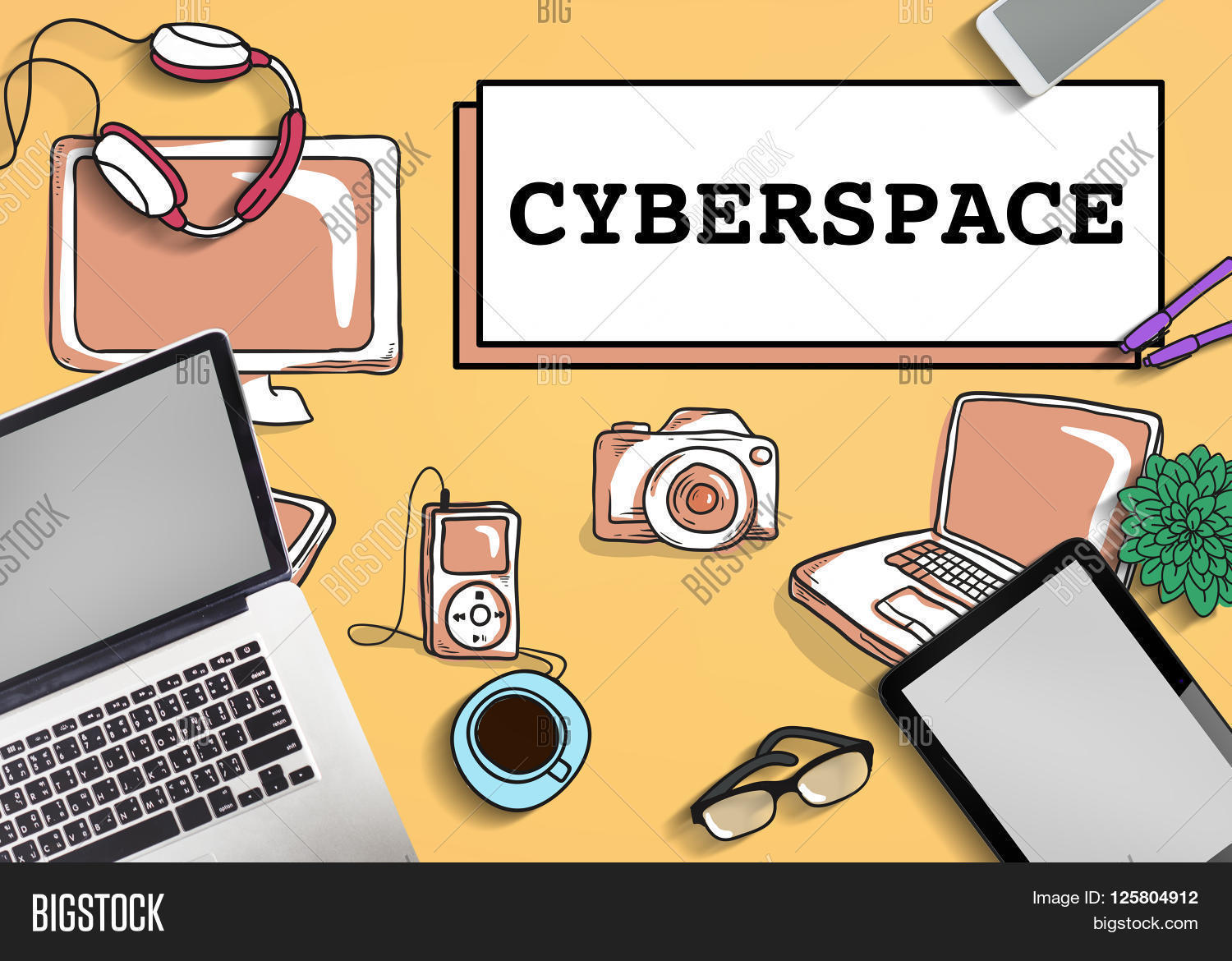 Cyberspace Digital Image & Photo (Free Trial) | Bigstock