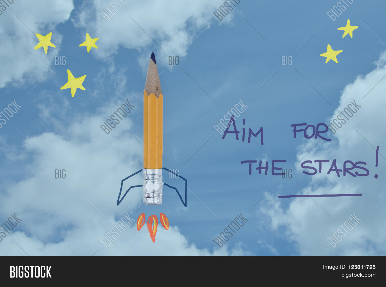 Aim Stars - Image & Photo (Free Trial) | Bigstock