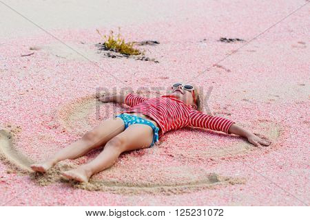 Little Girl Making Image & Photo (Free Trial) | Bigstock