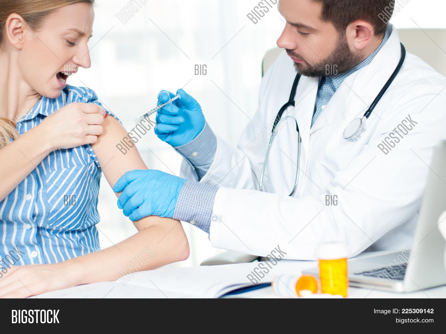 Vaccination. Flu Shot Image & Photo (Free Trial) | Bigstock