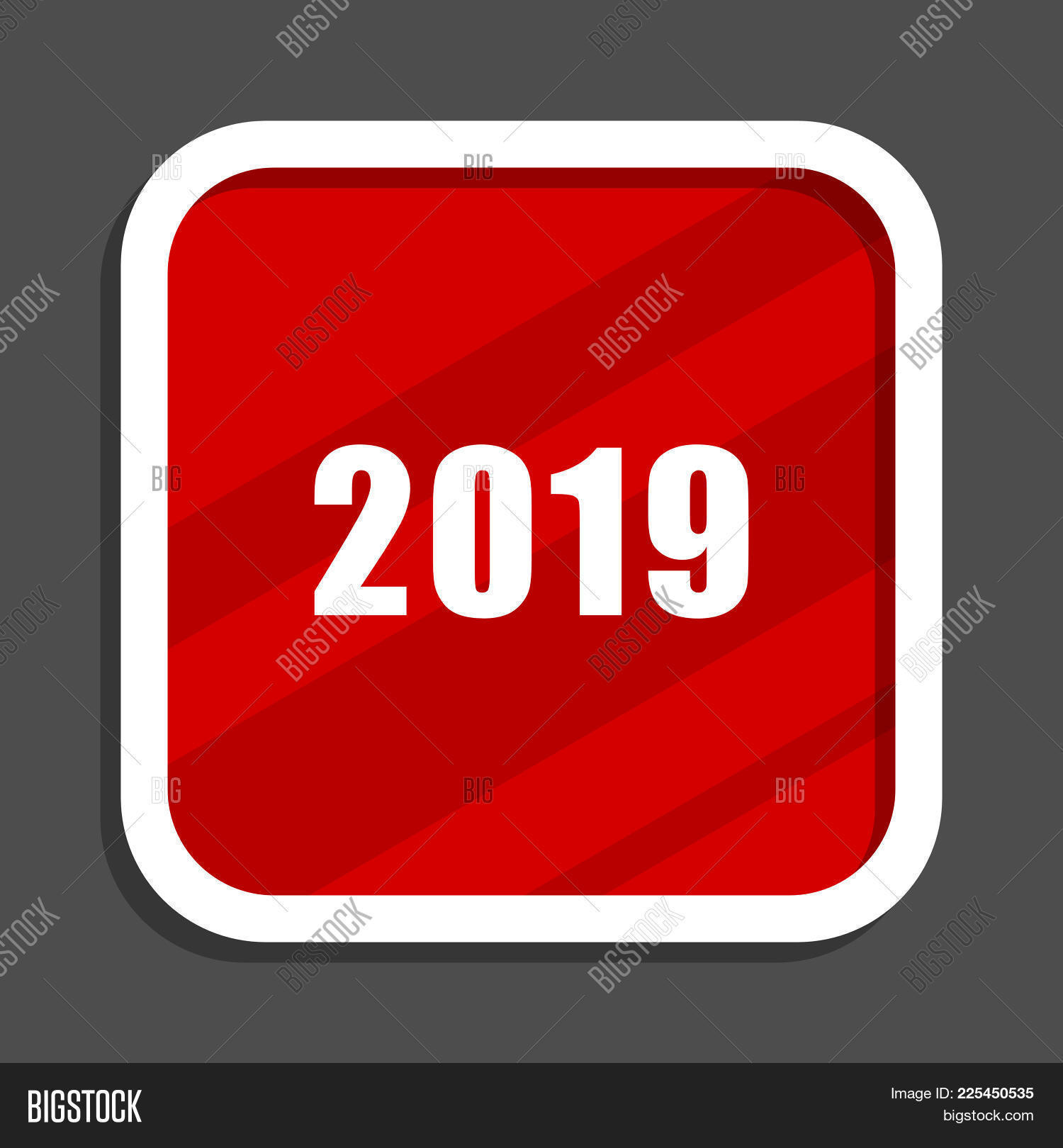 New Year 2019 Icon. Image & Photo (Free Trial) | Bigstock