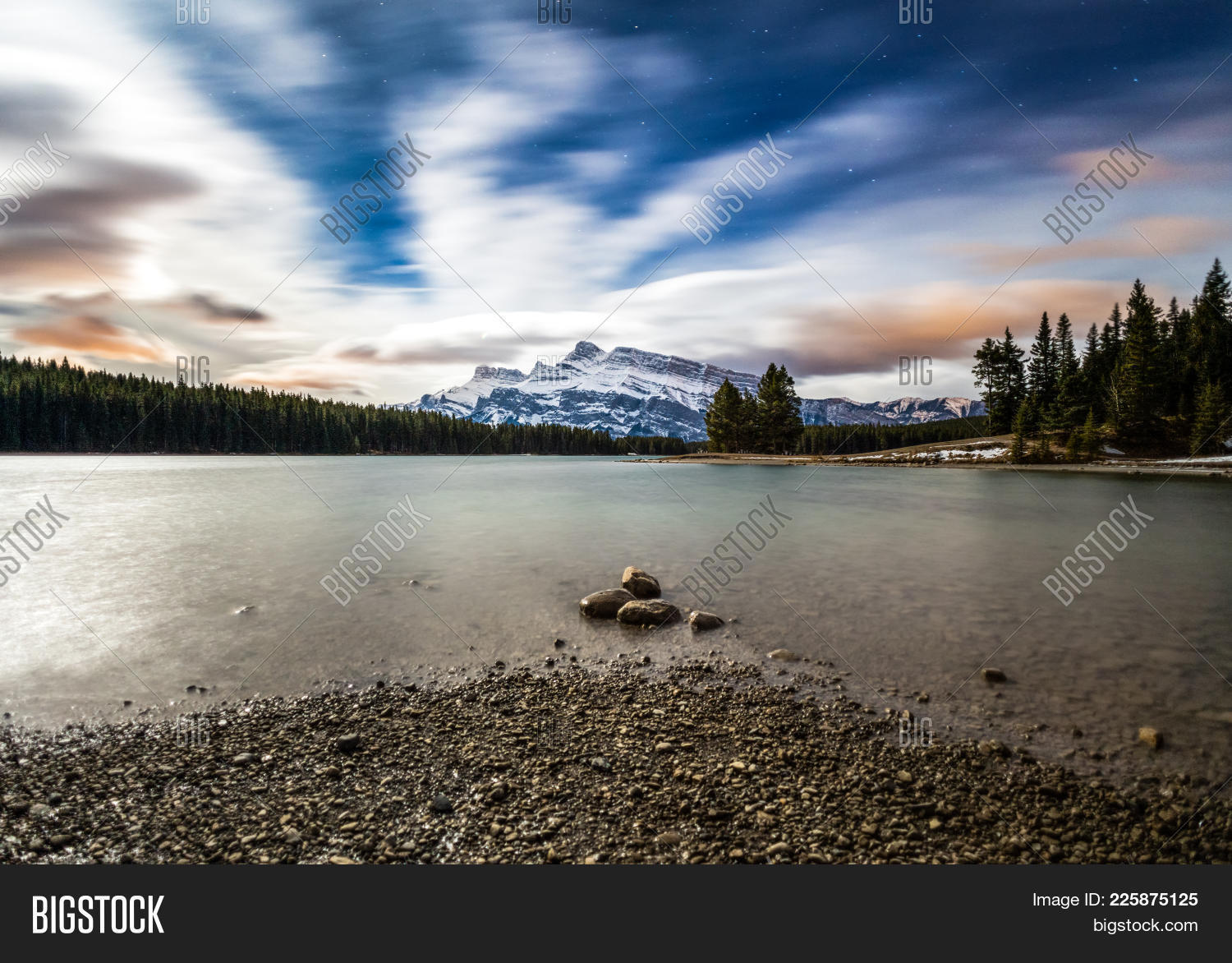 Beautiful Night Scene Image & Photo (Free Trial) | Bigstock
