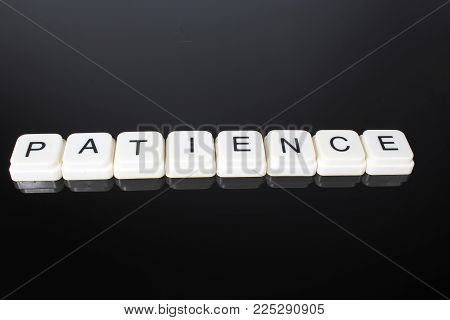 Patience Text Word Image & Photo (Free Trial) | Bigstock