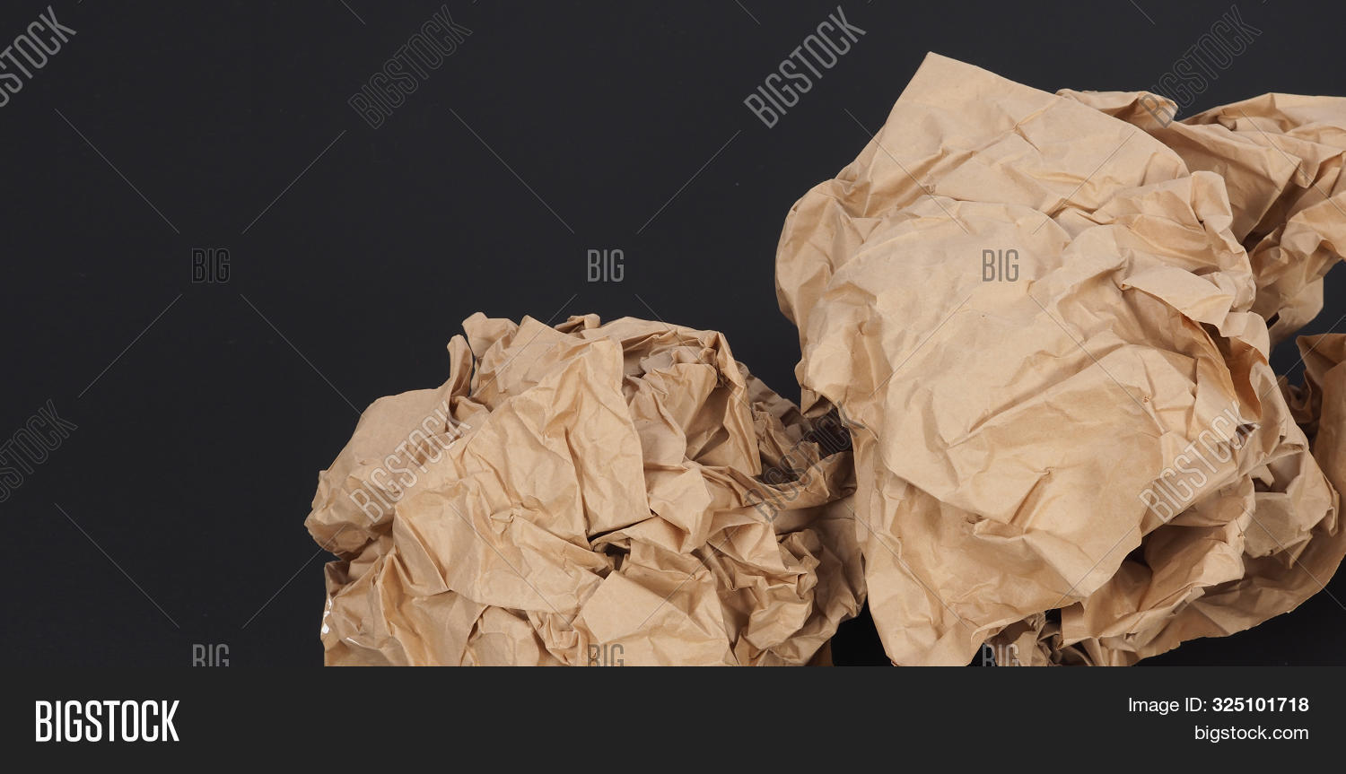 Crumpled Brown Paper. Image & Photo (Free Trial) | Bigstock