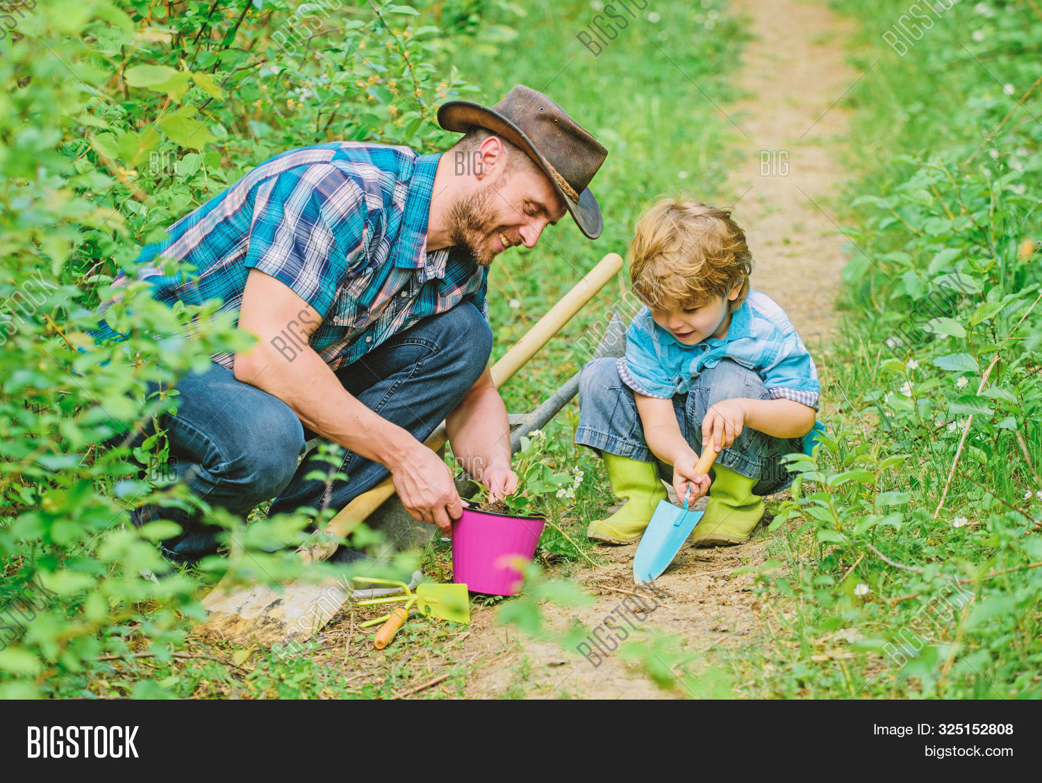 Gardening Hobby. Dad Image & Photo (Free Trial) | Bigstock