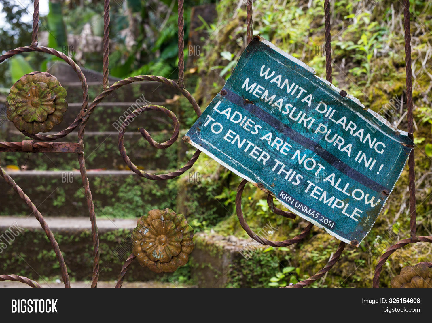 Sign No Ladies Allowed Image & Photo (Free Trial) | Bigstock