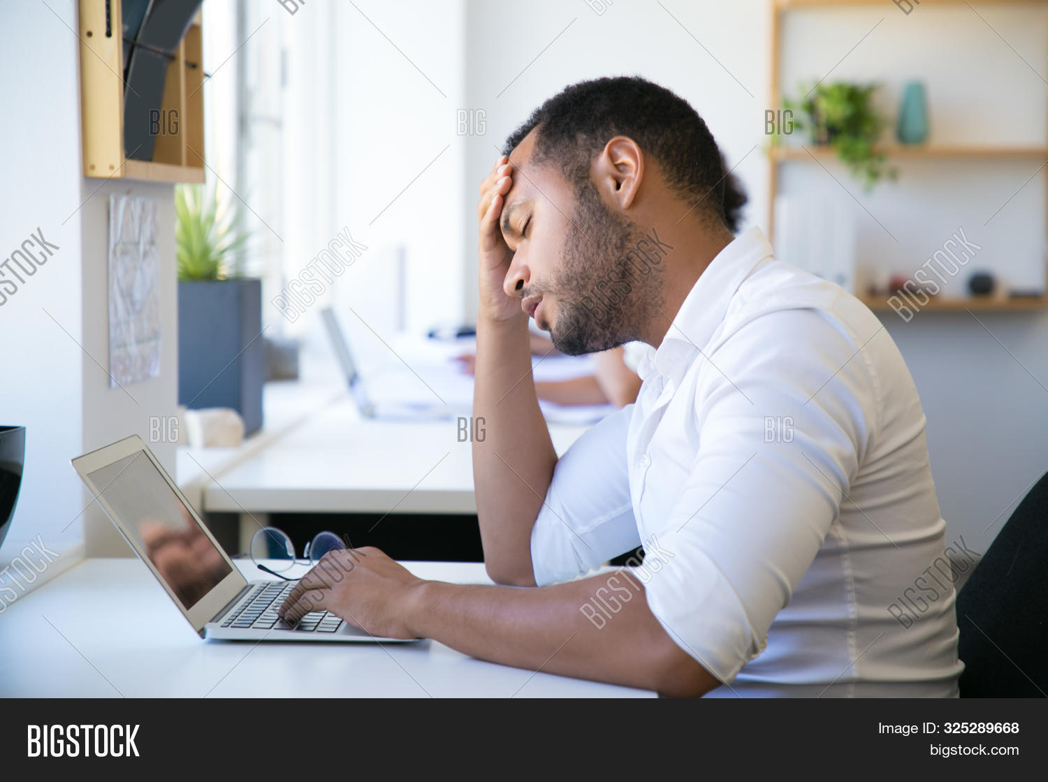 Upset Tired Employee Image & Photo (Free Trial) | Bigstock
