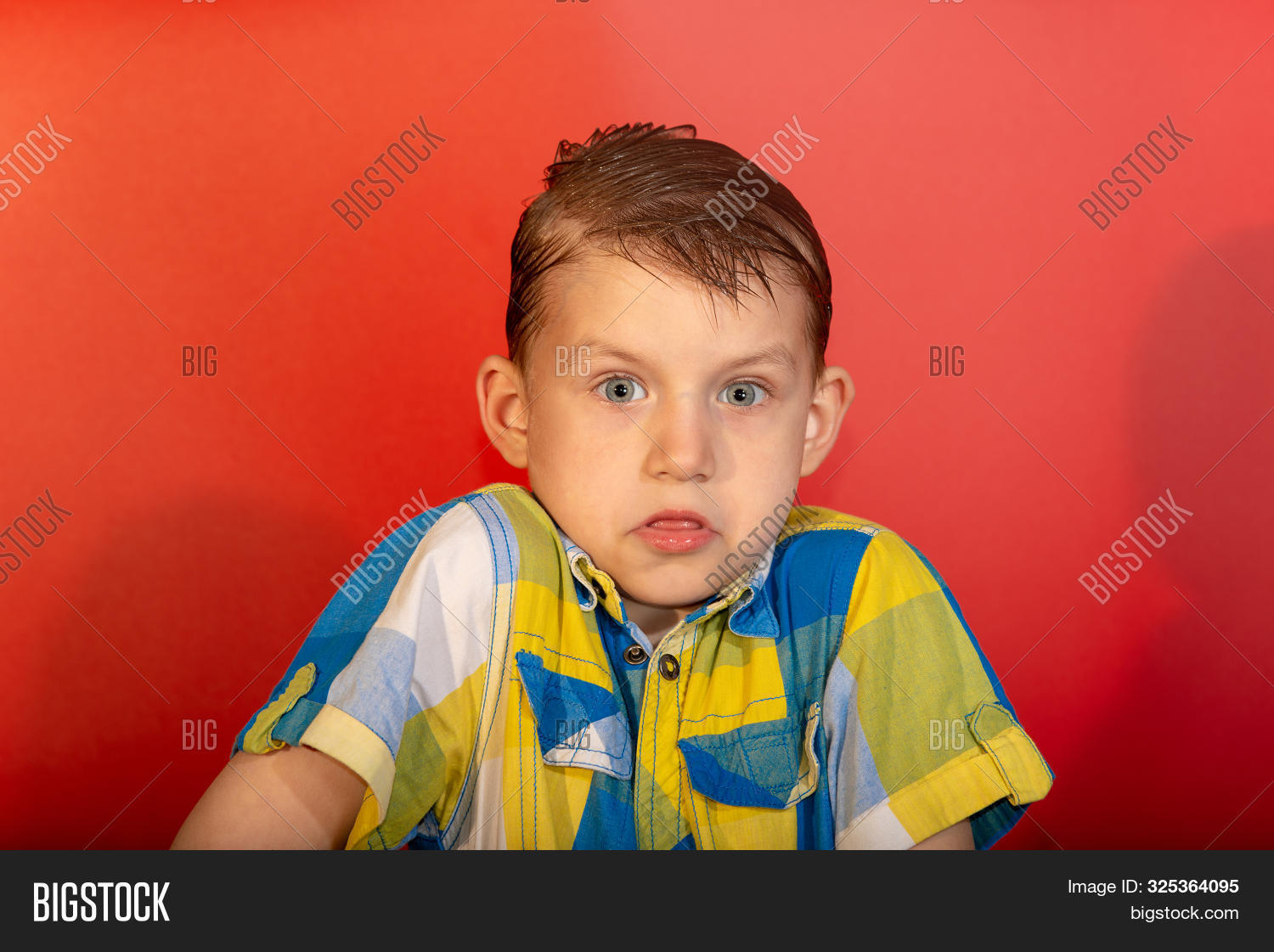 Surprised Boy Shrugs Image & Photo (Free Trial) | Bigstock