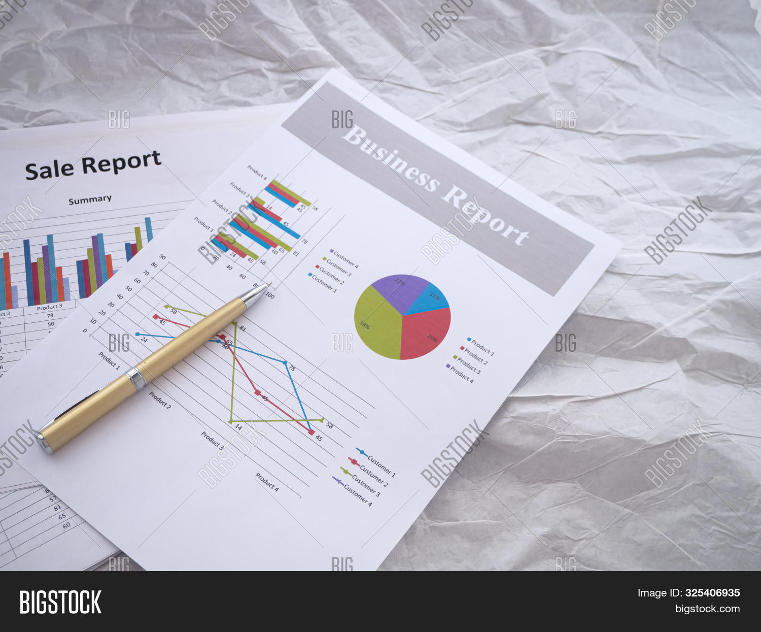 Business Paper Chart Image & Photo (Free Trial) | Bigstock