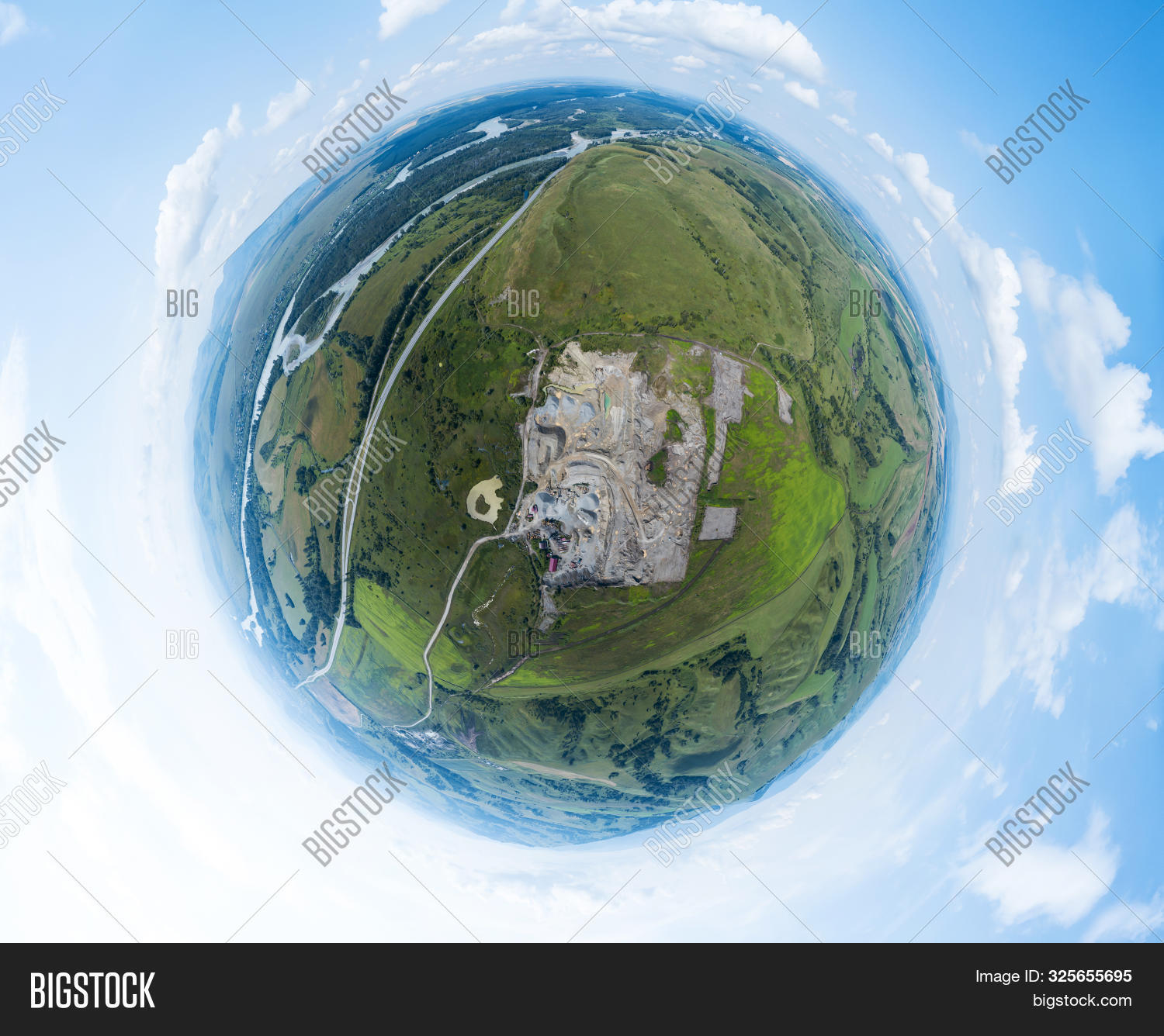 Aerial View 360 Image & Photo (Free Trial) | Bigstock