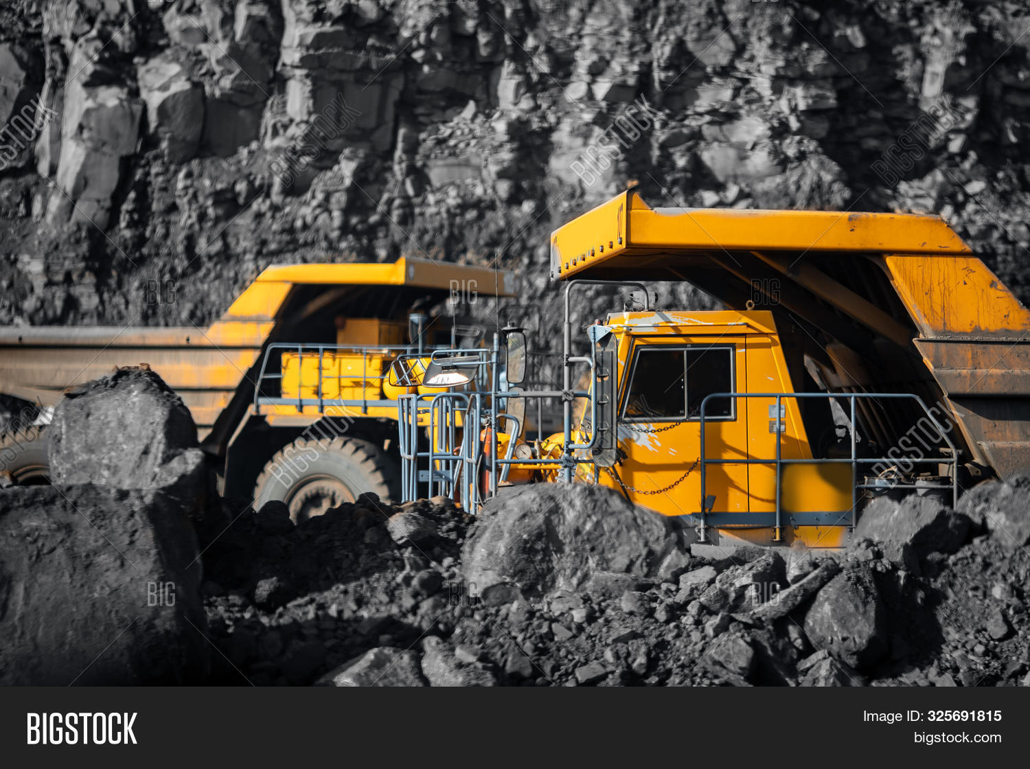 Big Yellow Mining Image & Photo (Free Trial) | Bigstock