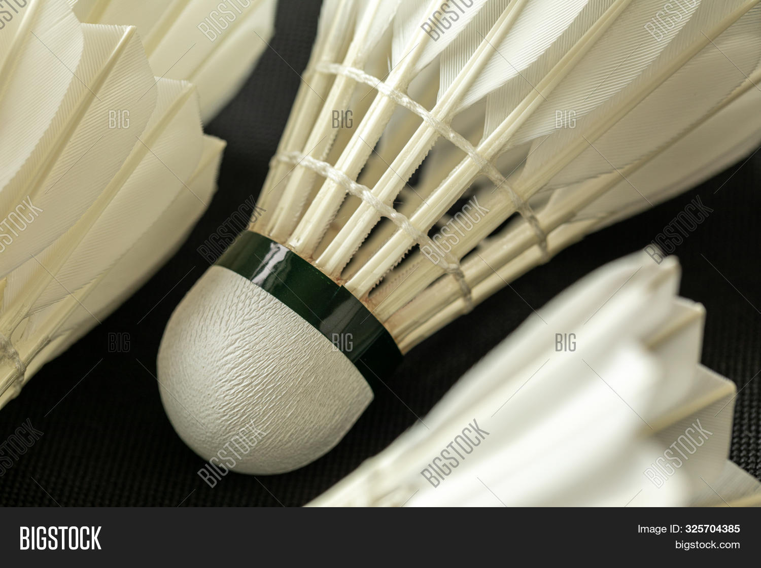 Feather Shuttlecock. Image & Photo (Free Trial) | Bigstock