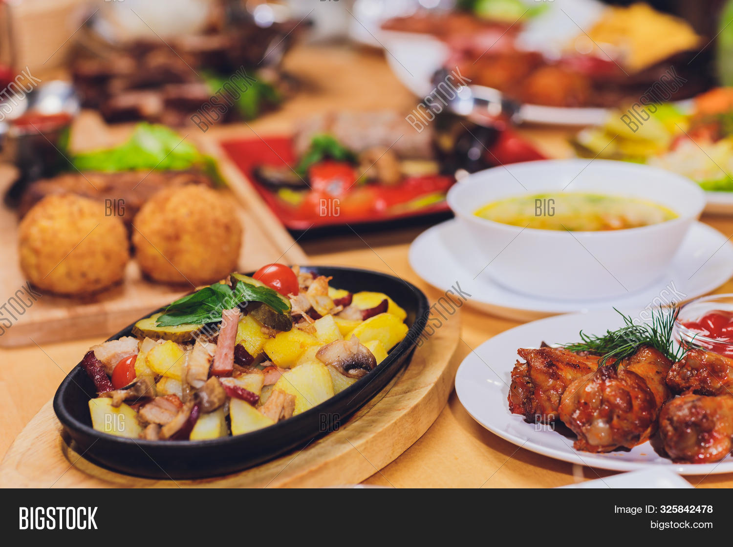 Dinner Party Food Image & Photo (Free Trial) | Bigstock