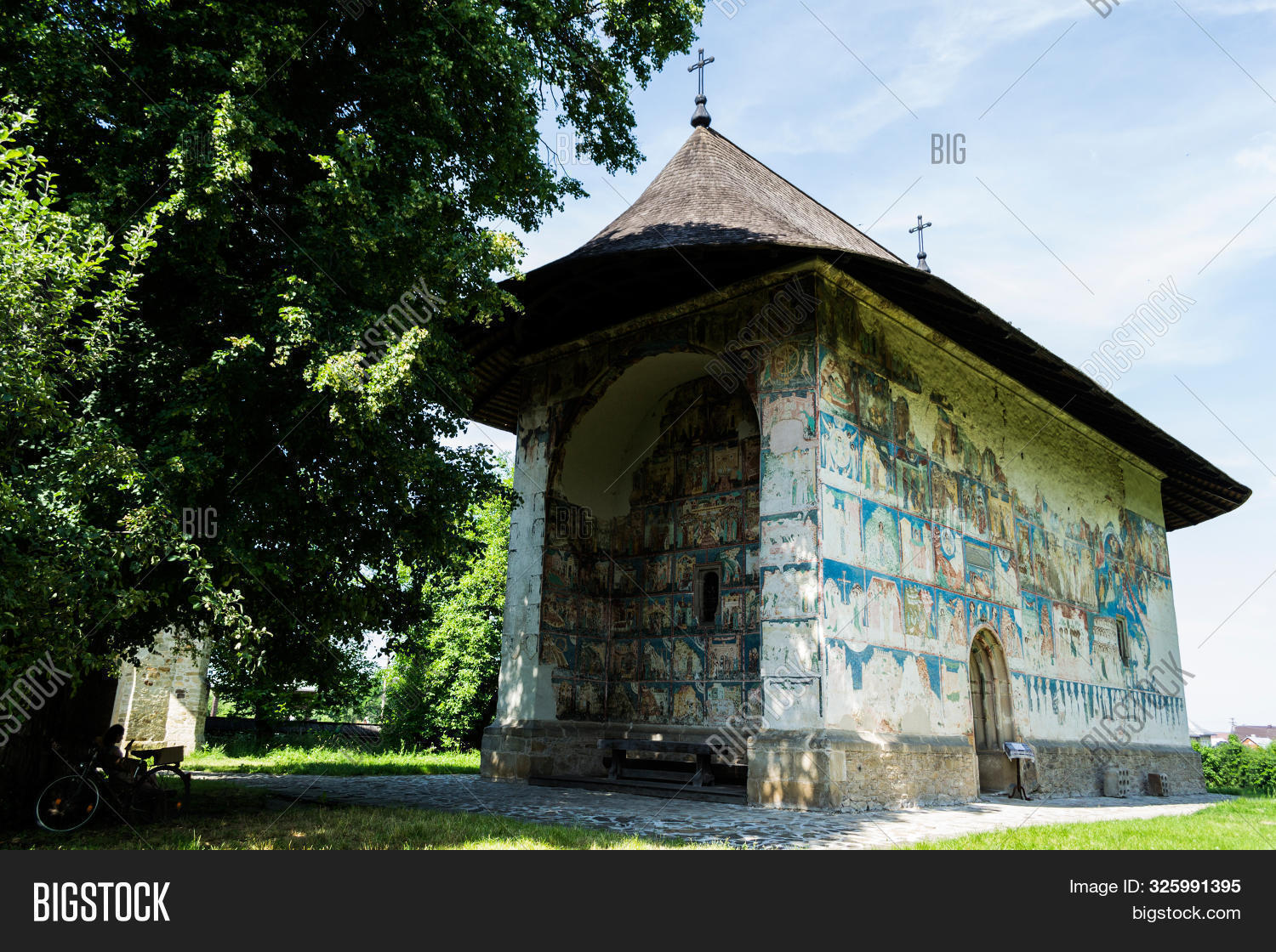 Arbore Church Romanian Image & Photo (Free Trial) | Bigstock