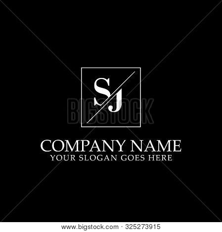 Sj Initial Logo Vector & Photo (Free Trial) | Bigstock