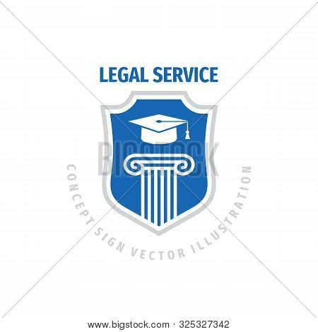 Legal Service Logo Vector & Photo (Free Trial) | Bigstock
